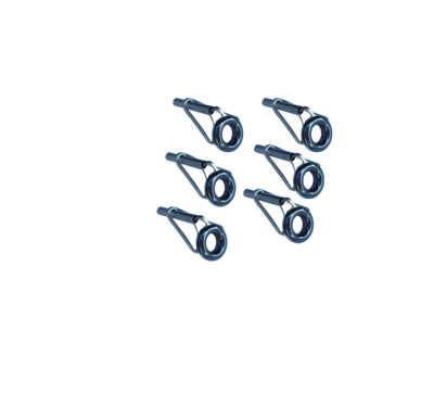 #10 Titanium Oxide Spinning Fishing Rod Tip Top Guides | eBay