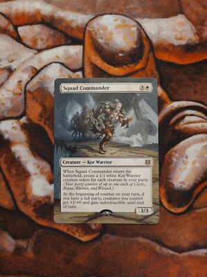 Magic the Gathering Squad Commander Hand Painted Custom MTG Alter | eBay