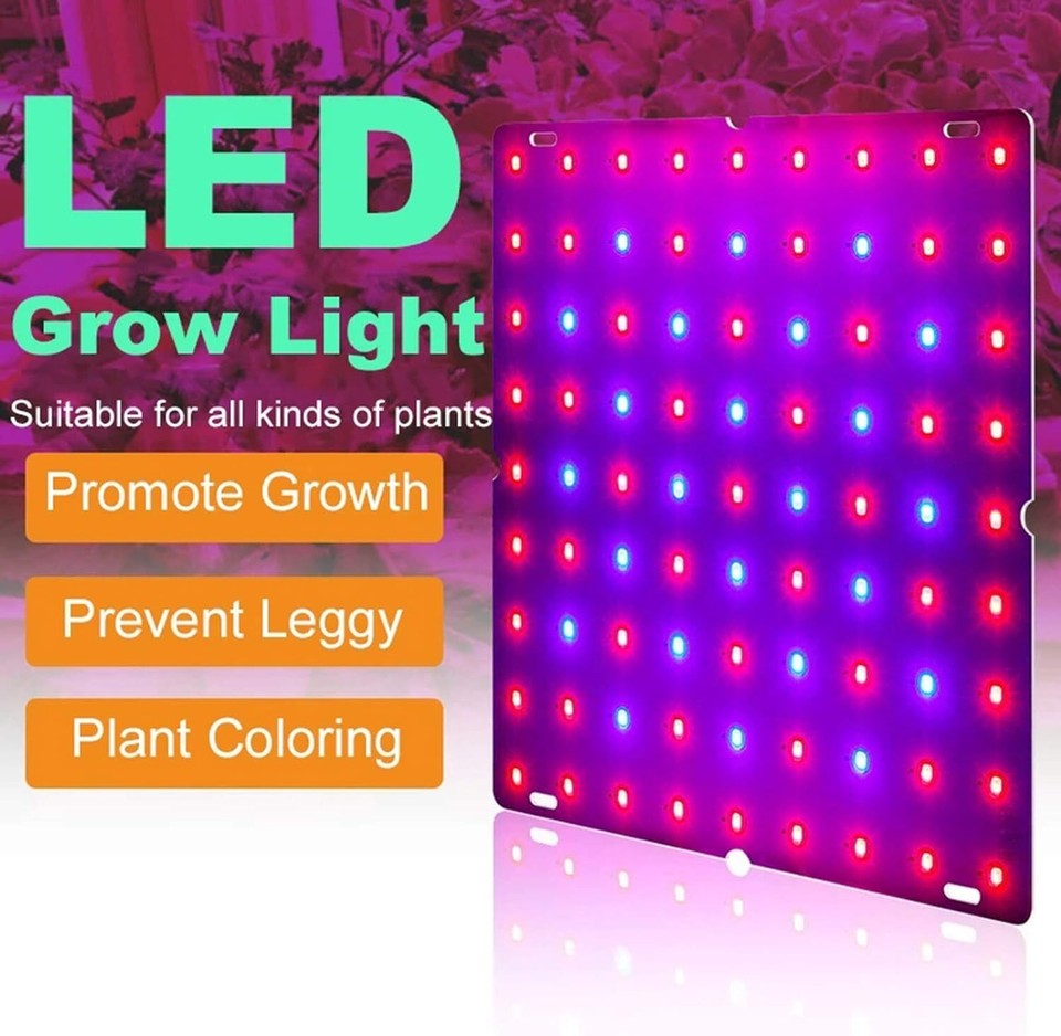 LED Full Spectrum Plant UV Grow Light Veg Lamp For Indoor Hydroponic ...