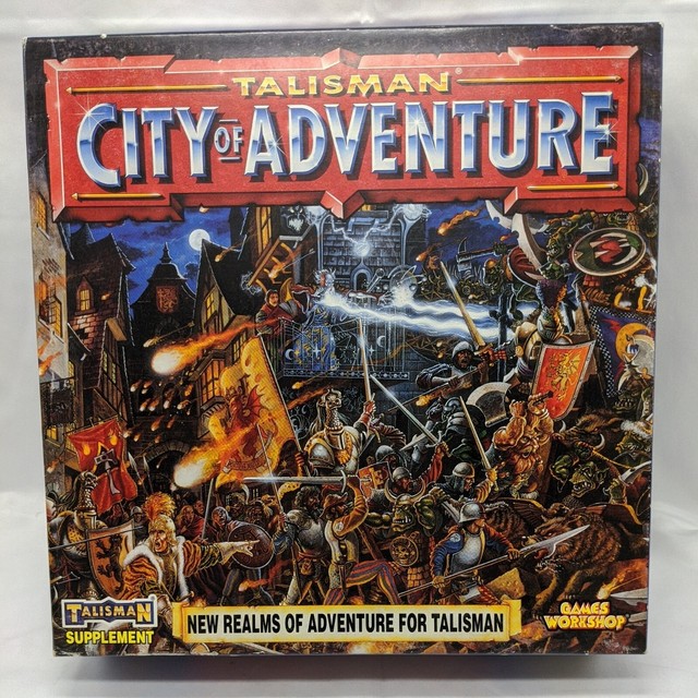 Talisman 3rd Edition City of Adventure Expansion Games Workshop for ...