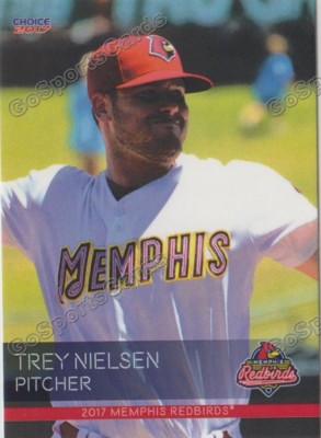2017 Memphis Redbirds Trey Nielsen RC Rookie St Louis Cardinals | eBay