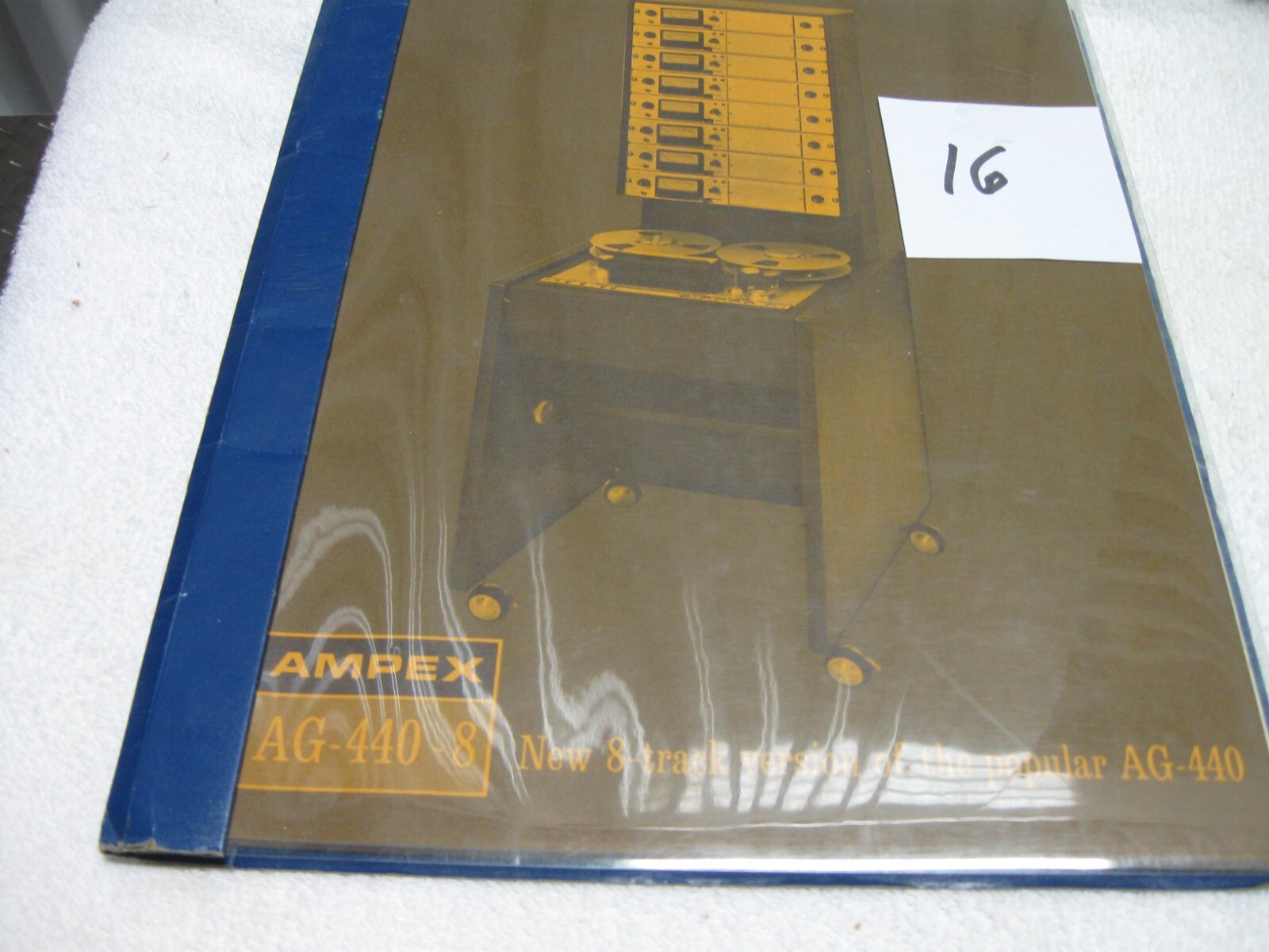 Ampex AG-440-8 Owner and Maintenance Manual; schematics and more | eBay