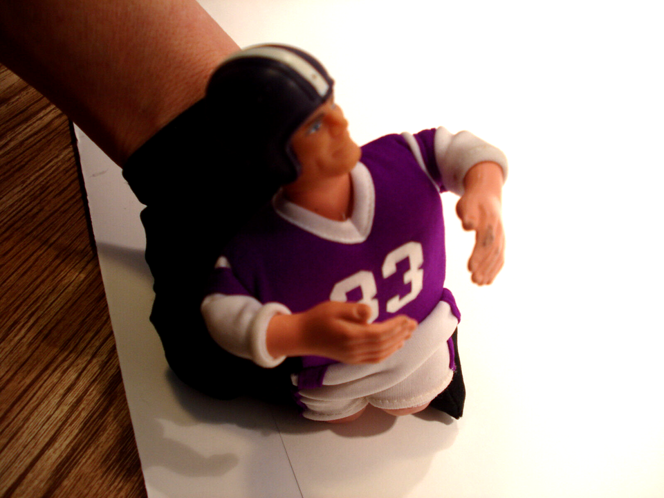 Mattel Football Finger Glove Puppet 1986 | eBay