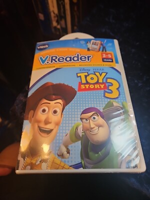 VTECH V.Reader Disney Pixar TOY STORY 3 cartridge v reader 3-5 years ...