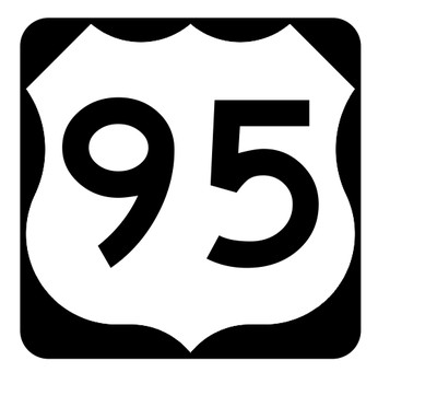 US Route 95 Sticker R1952 Highway Sign Road Sign | eBay