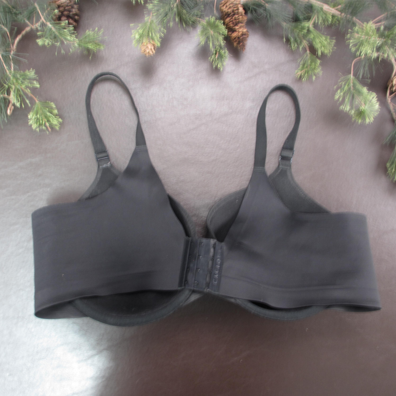 Cacique Bra Size 46DD Black Padded Underwire Adjustab… - Gem