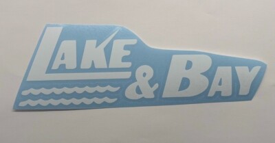 Lake Bay Boats Logo Die Cut Vinyl Decal High Quality Outdoor Sticker ...