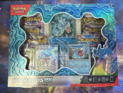 Pokémon TCG Gyarados EX Premium Collection - GameStop Exclusive - New ...