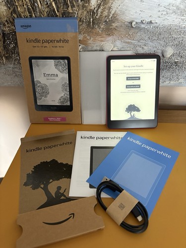 Amazon Kindle Paperwhite 12th Gen - 16Gb – Raspberry - New Open Box ...