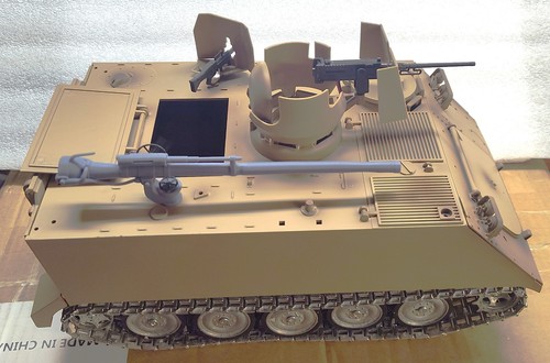 1/16 RC M113 ACAV Recoilless Rifle upgrade for Tongde Vietnam war APC ...