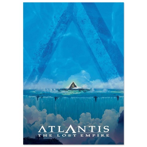 Atlantis Lost Empire Movie Poster Print - Fantasy Animation Art | eBay ...