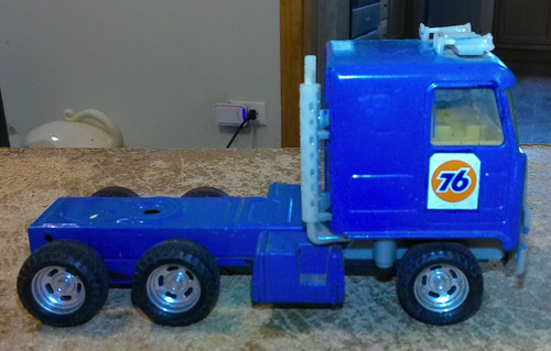 vintage ertl chevy cab over semi tractor in good shape used | eBay