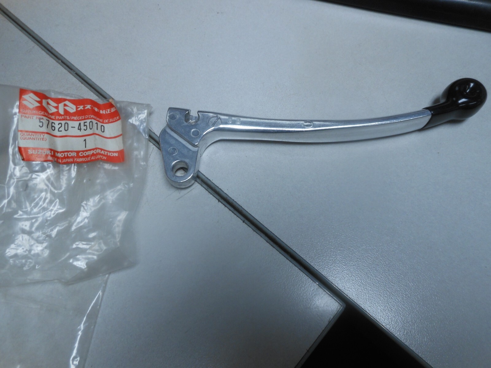 NOS Suzuki OEM Clutch Lever 77-79 GS750 72-77 GT750 76-78 RM100 57620 ...