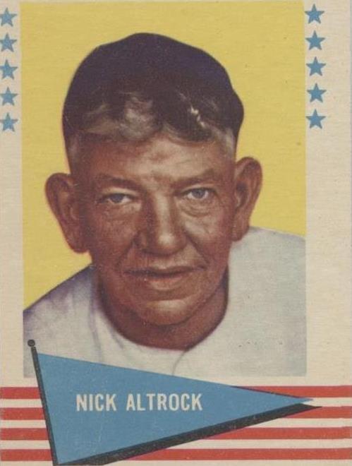 1961 Fleer Baseball Greats - Nick Altrock #3 (RC) for sale online | eBay