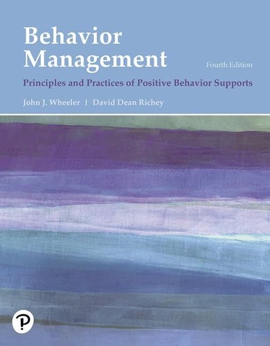 Behavior Management: Principles and P..., Richey, David 9780134792187| eBay