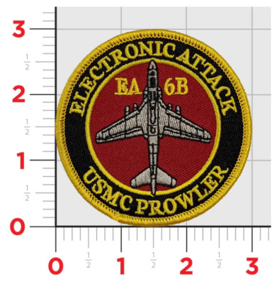 MARINE CORPS EA-6B PROWLER ELECTRONIC ATTACK EMBROIDERED PATCH | eBay