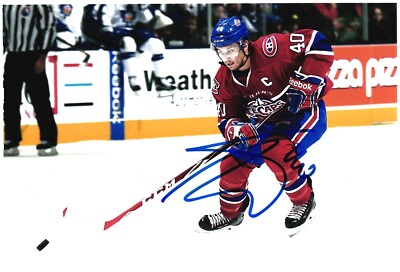 Gabriel Dumont Autographed 4x6 Color Photo St. John's Ice Caps #40 Team ...