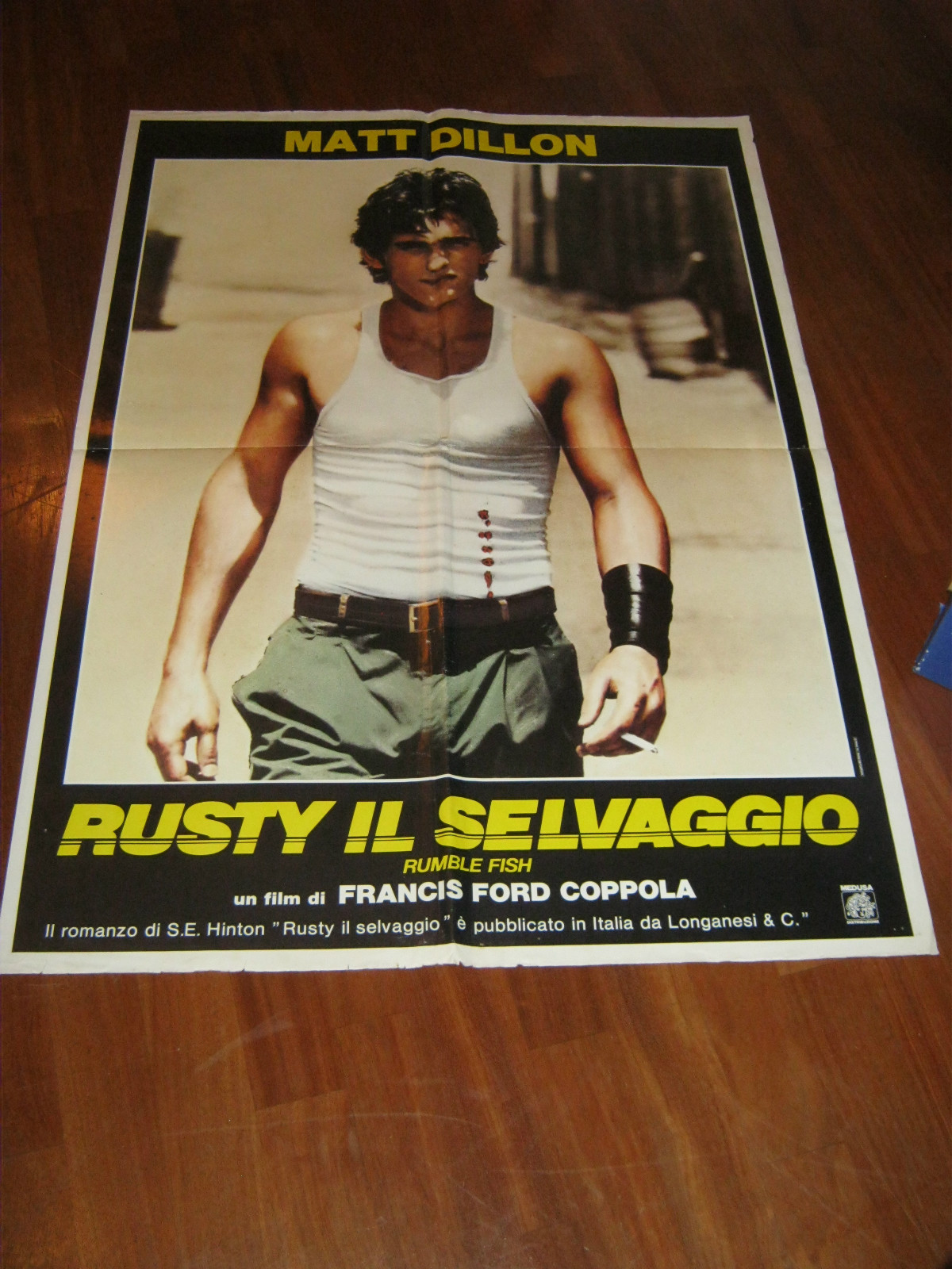 SOGGETTONE,RUSTY IL SELVAGGIO FRANCIS FORD COPPOLA MATT DILLON ROURKE ...