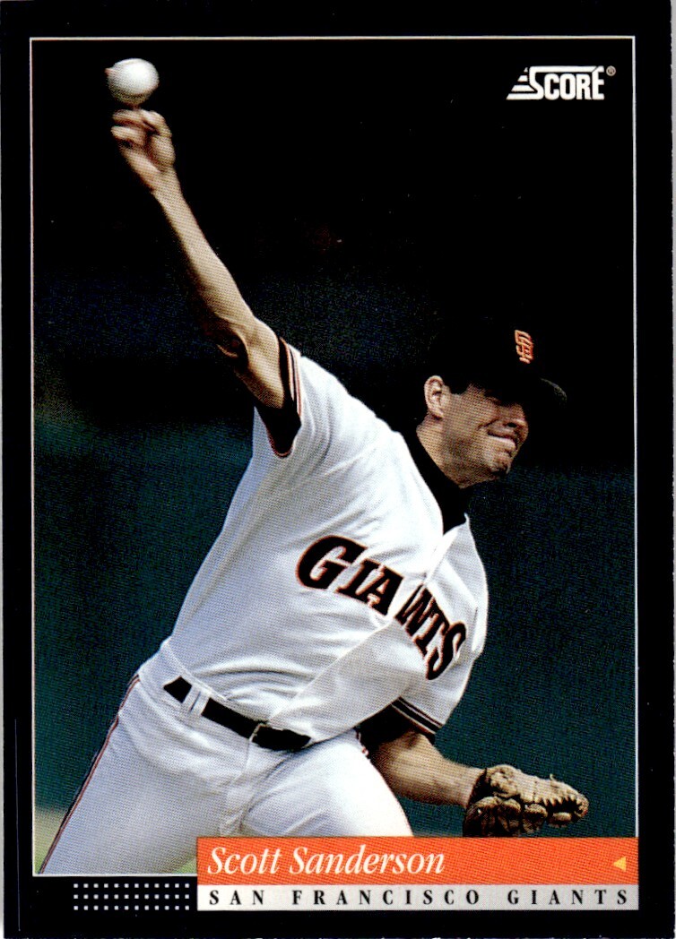 Scott Sanderson #401 San Francisco Giants 1994 Score Baseball Card | eBay