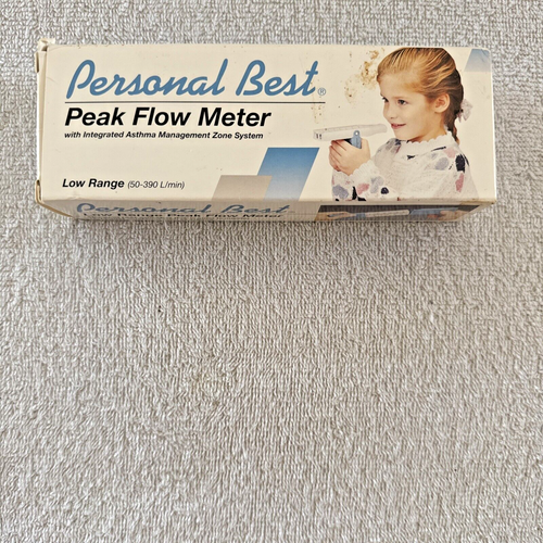 Personal best Peak Flow Meter Low Range Flow Peak Meter | eBay