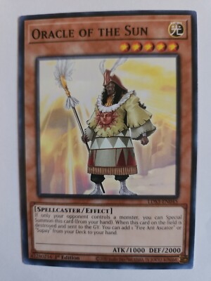 Yugioh LDS3-EN045 Oracle Of The Sun in hand | eBay
