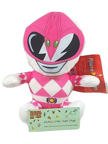 Sabans Mighty Morphin Power Rangers Pink Ranger 6” Plush Stuffed Animal ...