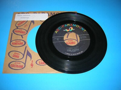 Pop 45 - Steve Lawrence - Footsteps - 1960 | eBay