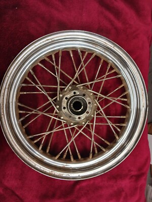 Triumph Early Bonneville Tiger Chopper Rear Wheel HD Rim 16" | 3" Wheel ...