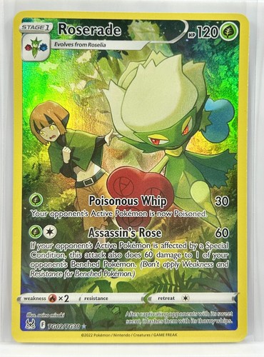 Pokemon Roserade - SWSH11: Lost Origin Trainer Gallery (SWSH11: TG) M ...