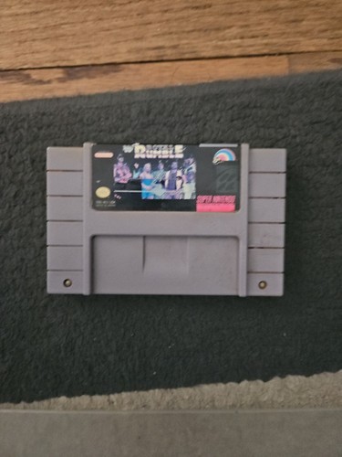 WWF Royal Rumble SNES (Super Nintendo, 1993) Retro Authentic Game ...