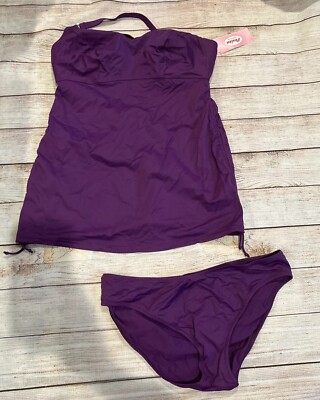 Anita Lilac Two Piece Maternity Tankini And Bikini Brief Set-NWT! Cup F ...