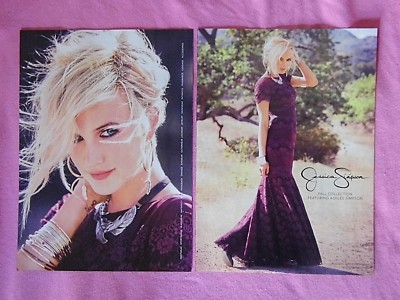 2013 Magazine Advertisement Page Ashlee Simpson Modeling Jessica ...