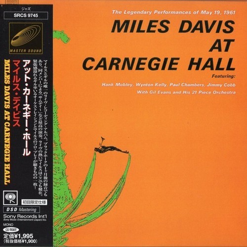 Miles Davis At Carnegie Hall 1961 JAPAN MINI LP CD Paper Sleeve w/OBI ...