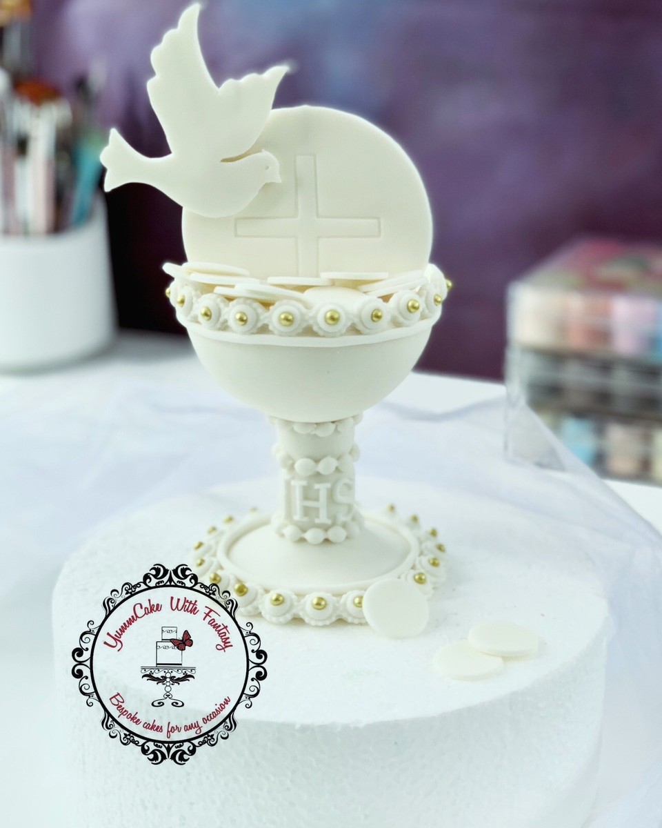 Communion Chalice And Host St. Joan Of Arc Celebrates First Communion