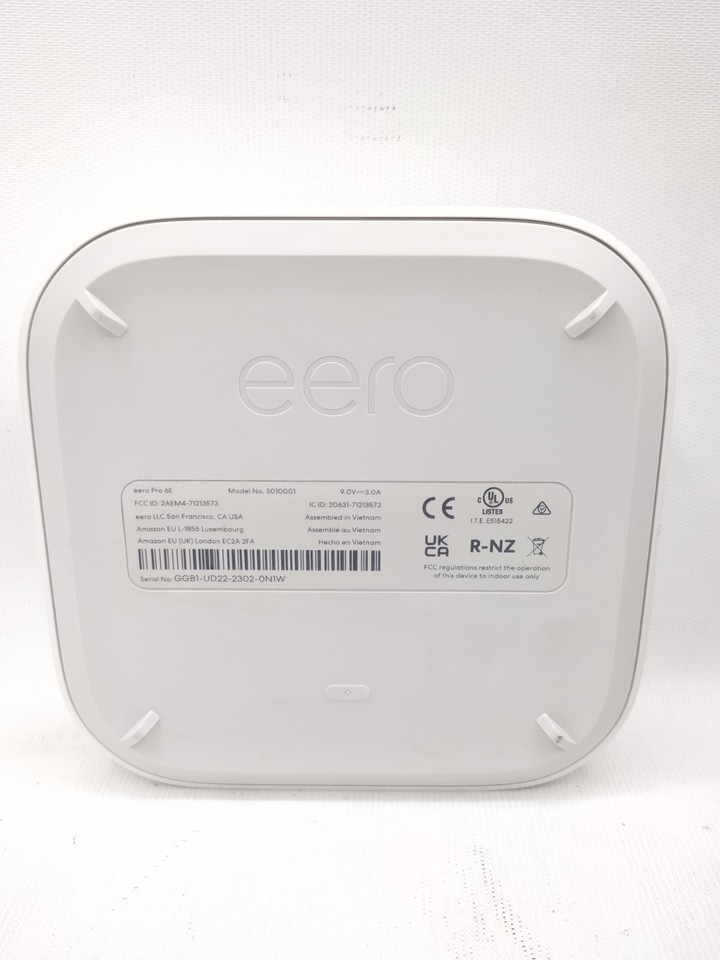 eero Pro 6E Tri-Band Mesh Wi-Fi 6E S010001 | eBay