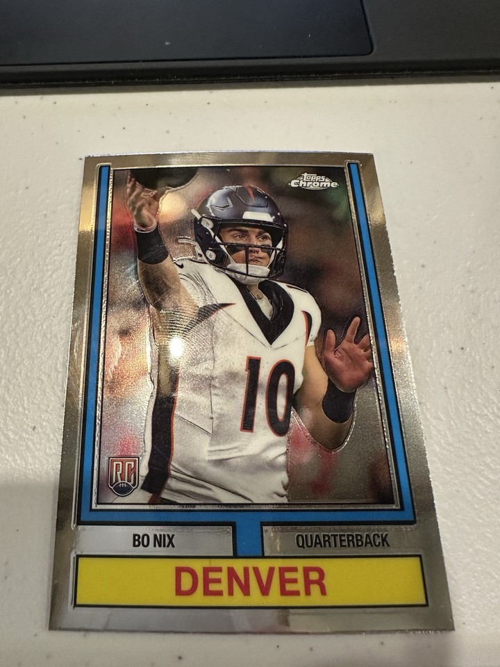 2024 Topps Chrome - BO NIX Throwback 1974 Refractor Silver Rookie Card ...
