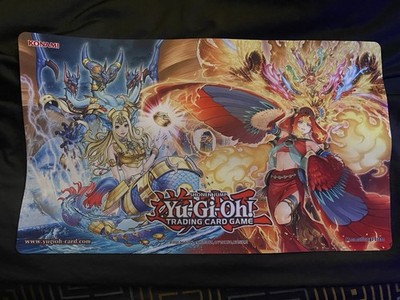 Official Yu-Gi-Oh YCS Win-A-Mat Fire King Ulcanix And Mermail ...
