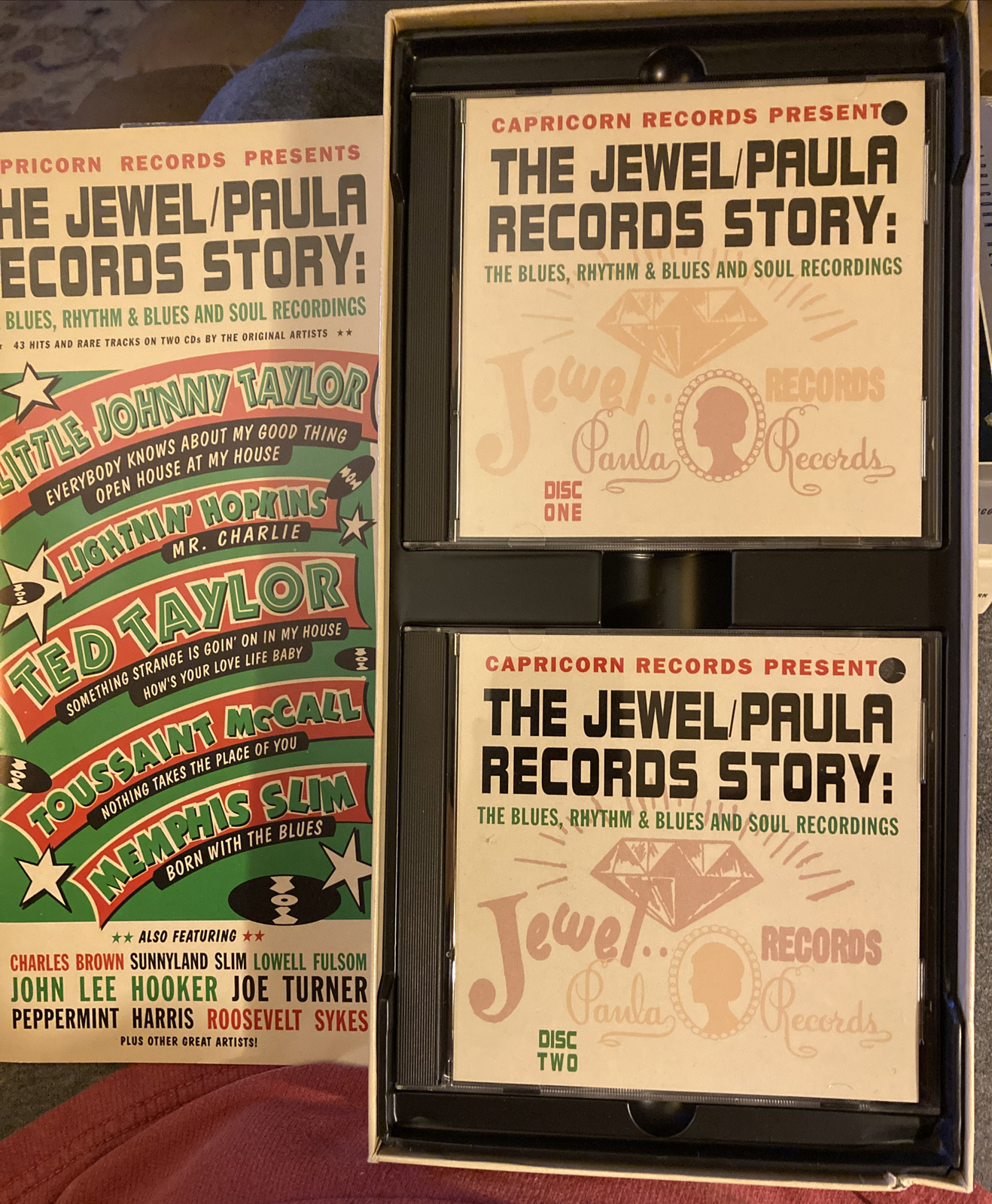Soul & Blues 2 CDs Capricorn Records presents The Jewel/Paula Story ...