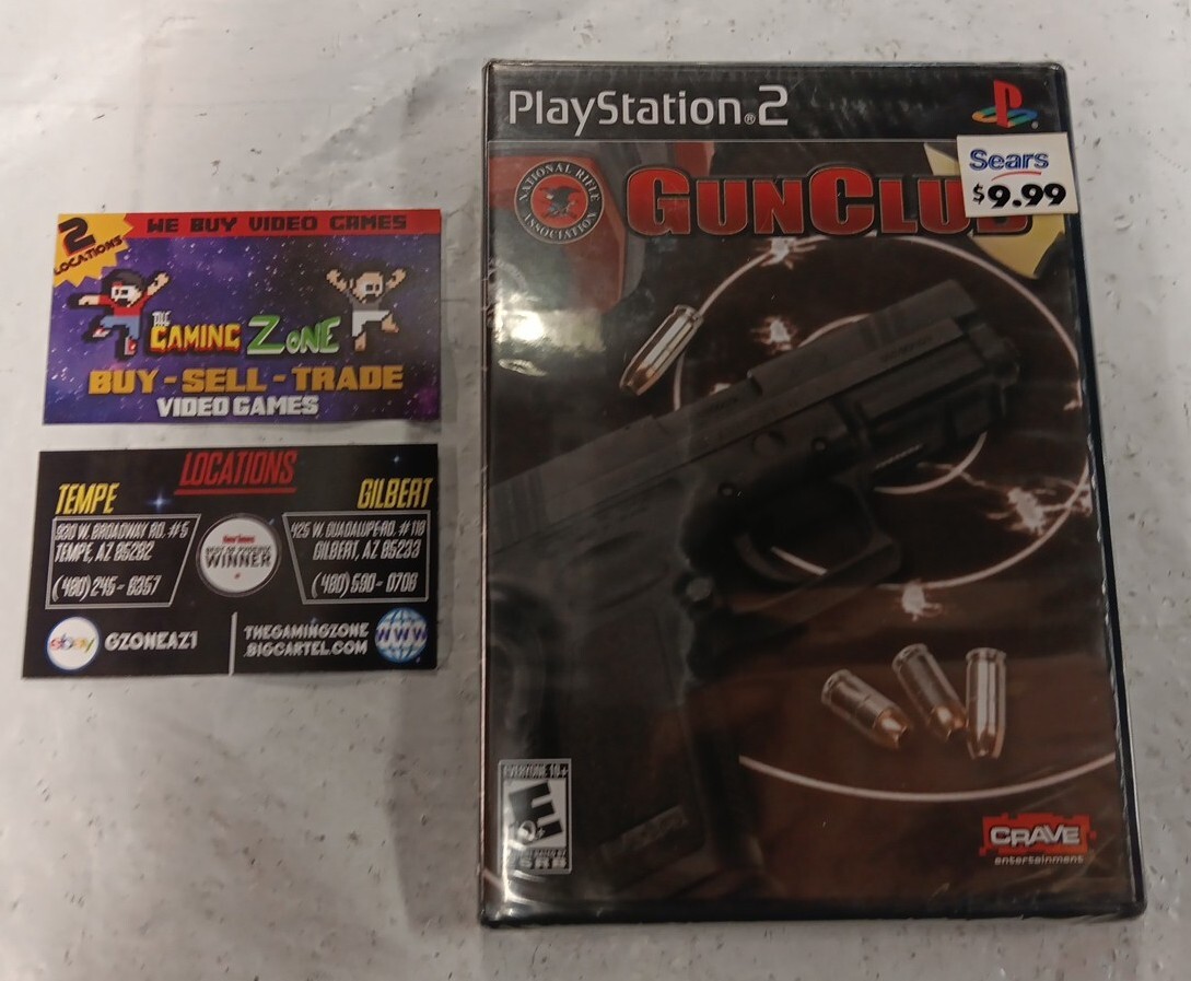 Gun Club PlayStation 2 PAL - Prix - Photo - Présentation