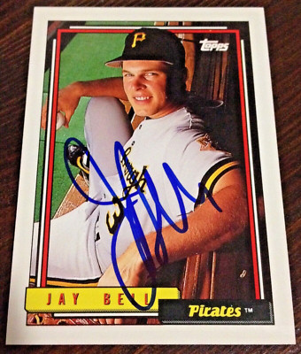 Jay Bell - 1992 Topps Base Series Signed Autograph Auto Card #779 ...
