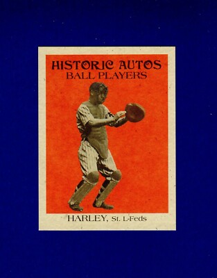 #23 GROVER HARTLEY, 1914 St.L. Terriers ~ Federal Baseball League card ...