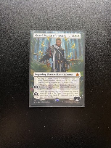 Grand Master of Flowers NM/M Borderless-MTG-Adventures in the Forgotten ...