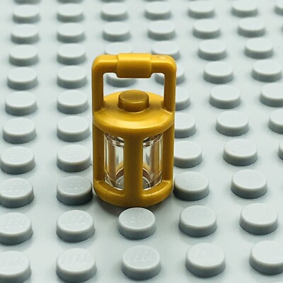 3062b 37776 LEGO Parts LANTERN Wall Scone Lamp Pearl Gold (1) | eBay