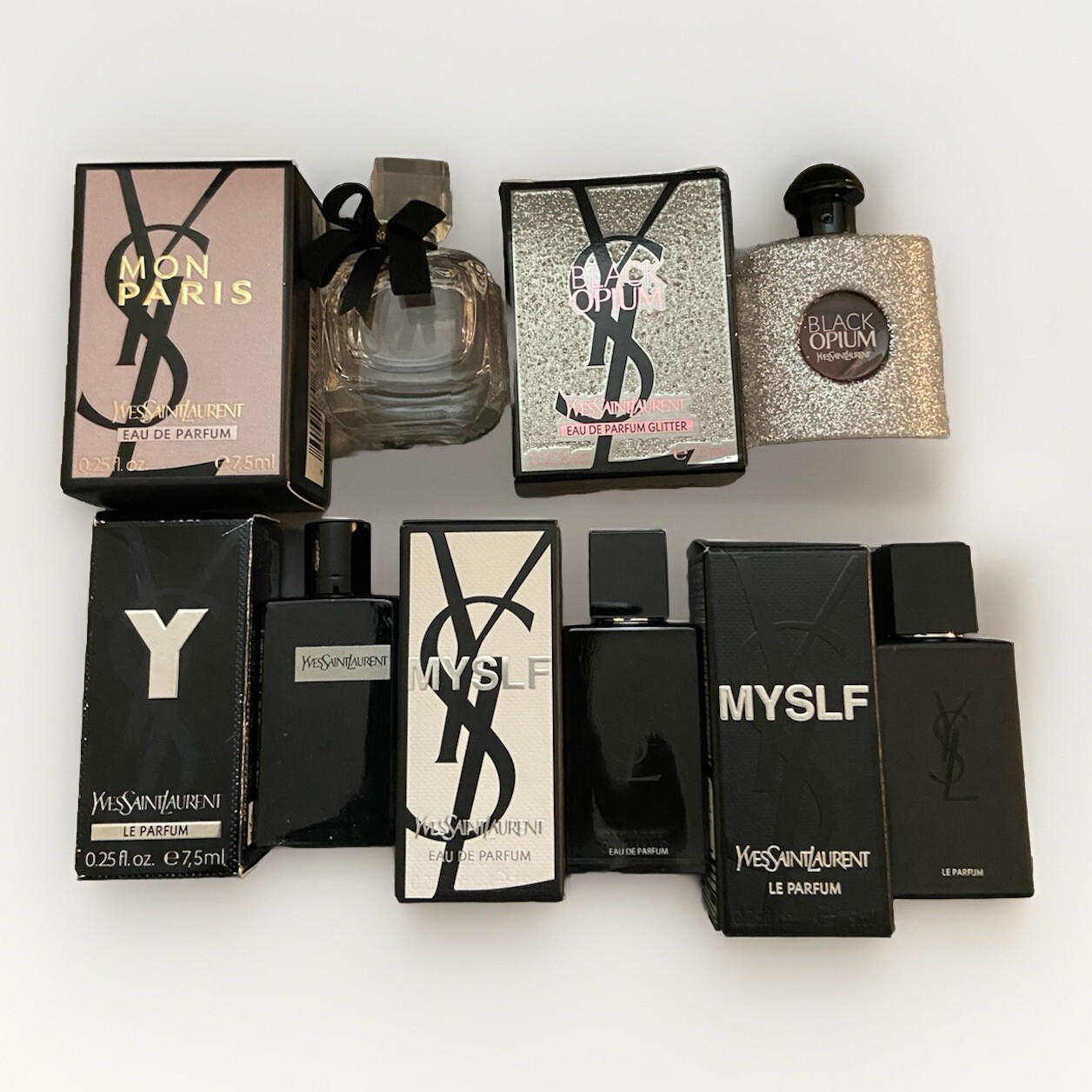 Lot Of 5 High End Designer Cologne Yves Saint Laurent Mini Cologne Lot ...