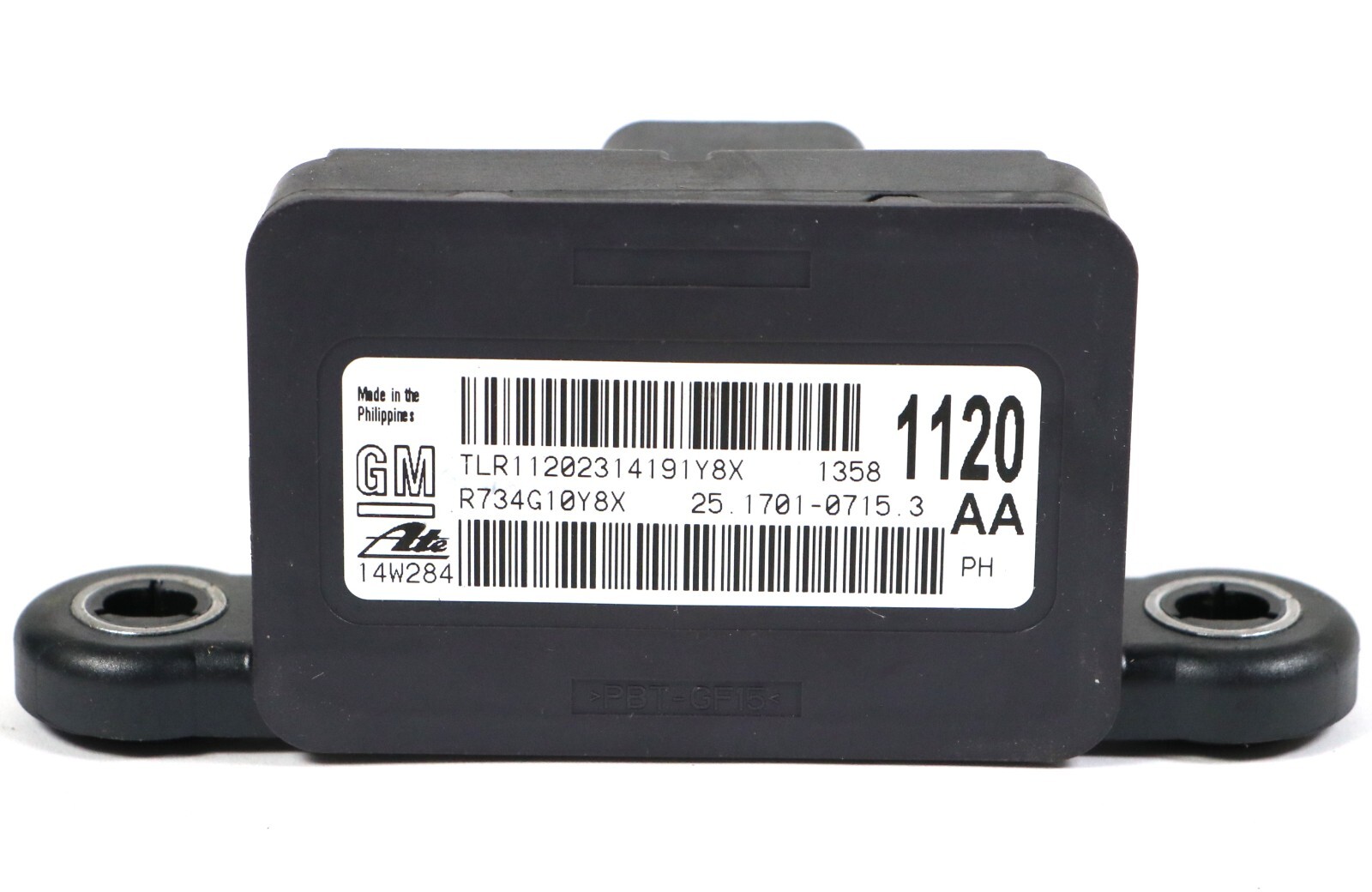 2014 2015 Chevy Camaro SS YAW RATE CHASSIS SENSOR MODULE USED OEM GM ...