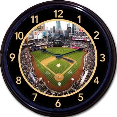 Petco Park San Diego Padres Wall Clock Baseball MLB Postcard Image Man ...