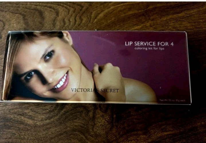 Victorias Secret Lip Service For 4 Coloring Kit lips New collectible ...