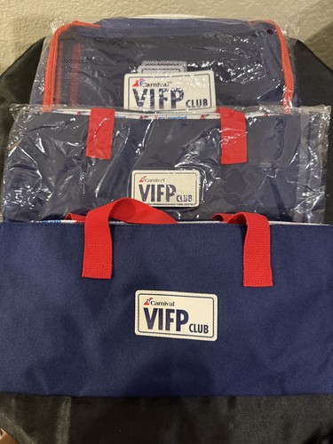 Carnival Cruise VIFP Club 3 packing cubes and 2 totes. NEW. VIP. ECHO ...