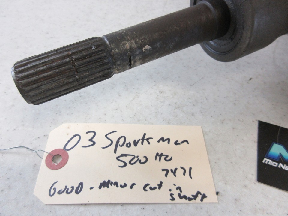 2003 Polaris Sportsman 500 HO GENUINE HD Engine Gearcase Transmission ...