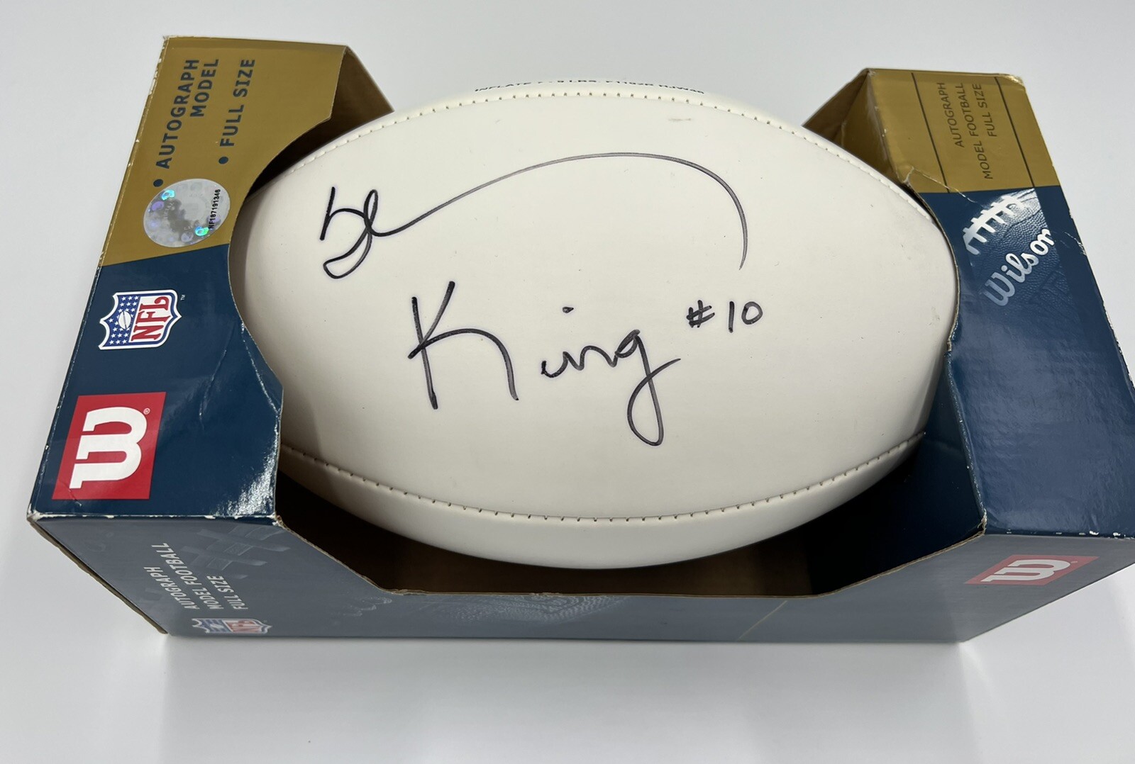 Shaun King Autographed Football | eBay